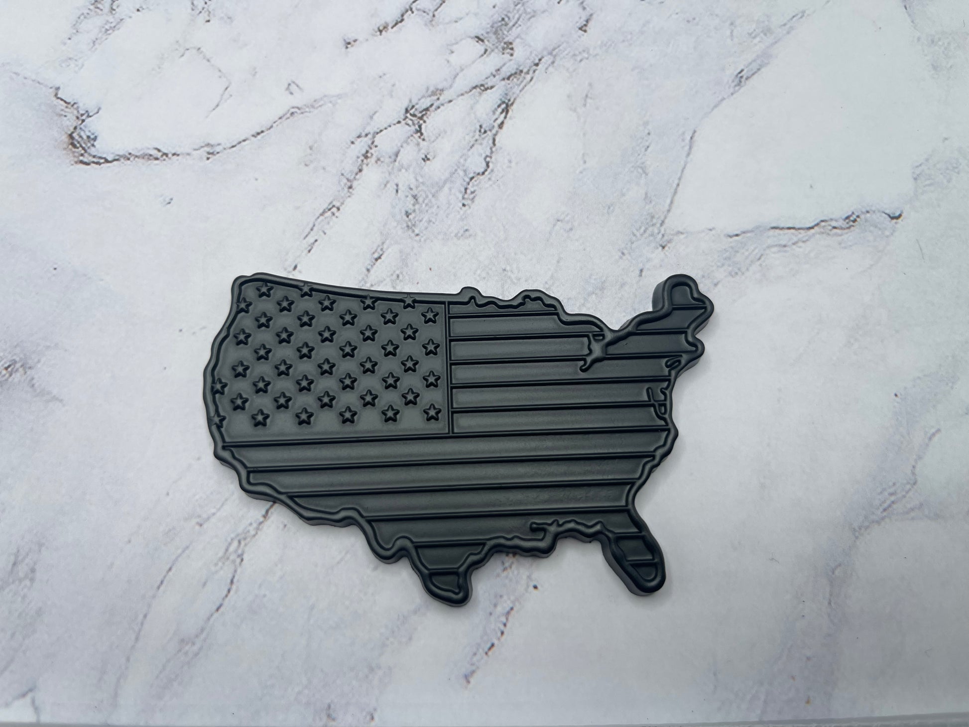 AMERICAN FLAG METAL EMBLEM – Crazy Kat Design Co