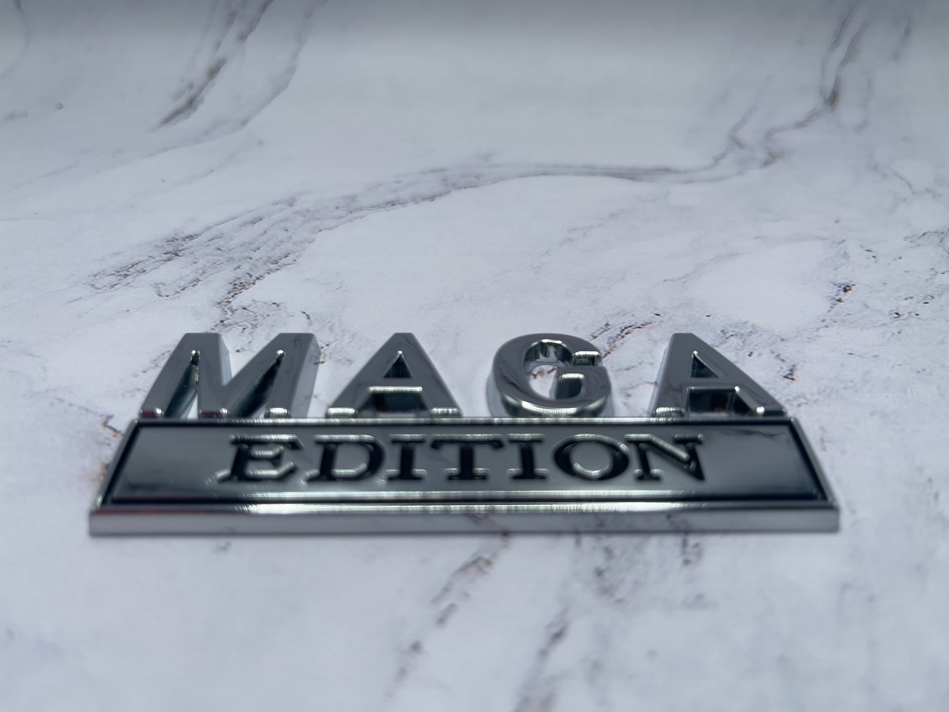 MAGA EDITION METAL EMBLEM – Crazy Kat Design Co